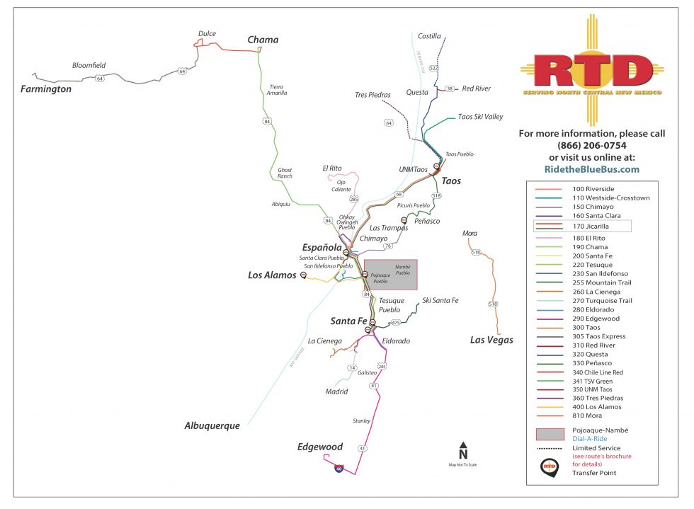 All Routes | North Central Regional Transit District